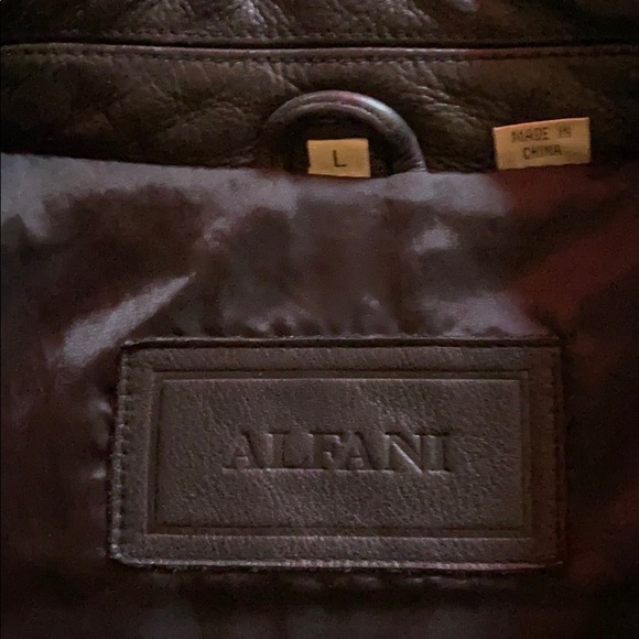 Alfani | Jackets & Coats | Mens Alfani Leather Jacket | Poshmark